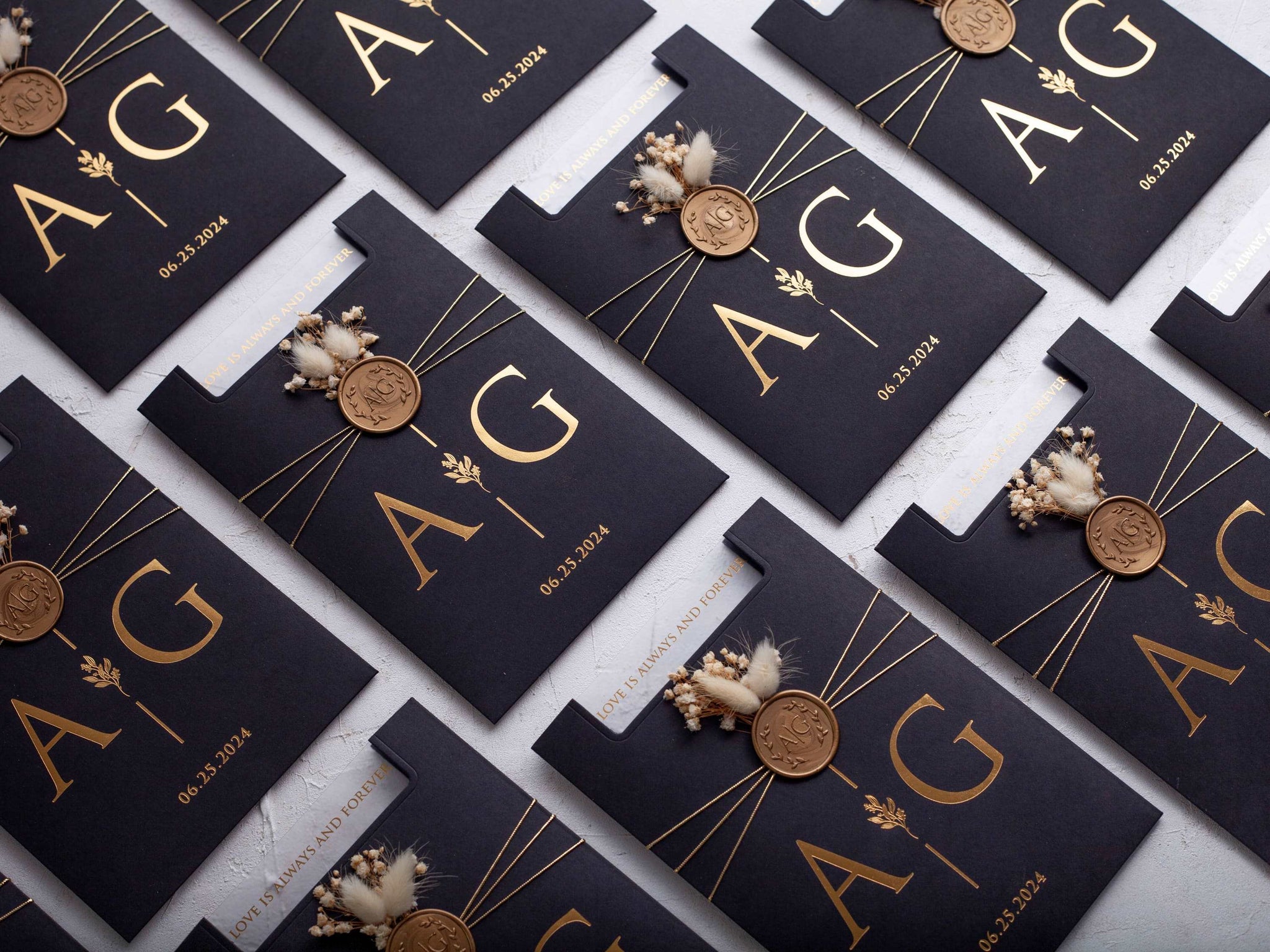 Luxury Wedding Invitations - Premium Collection